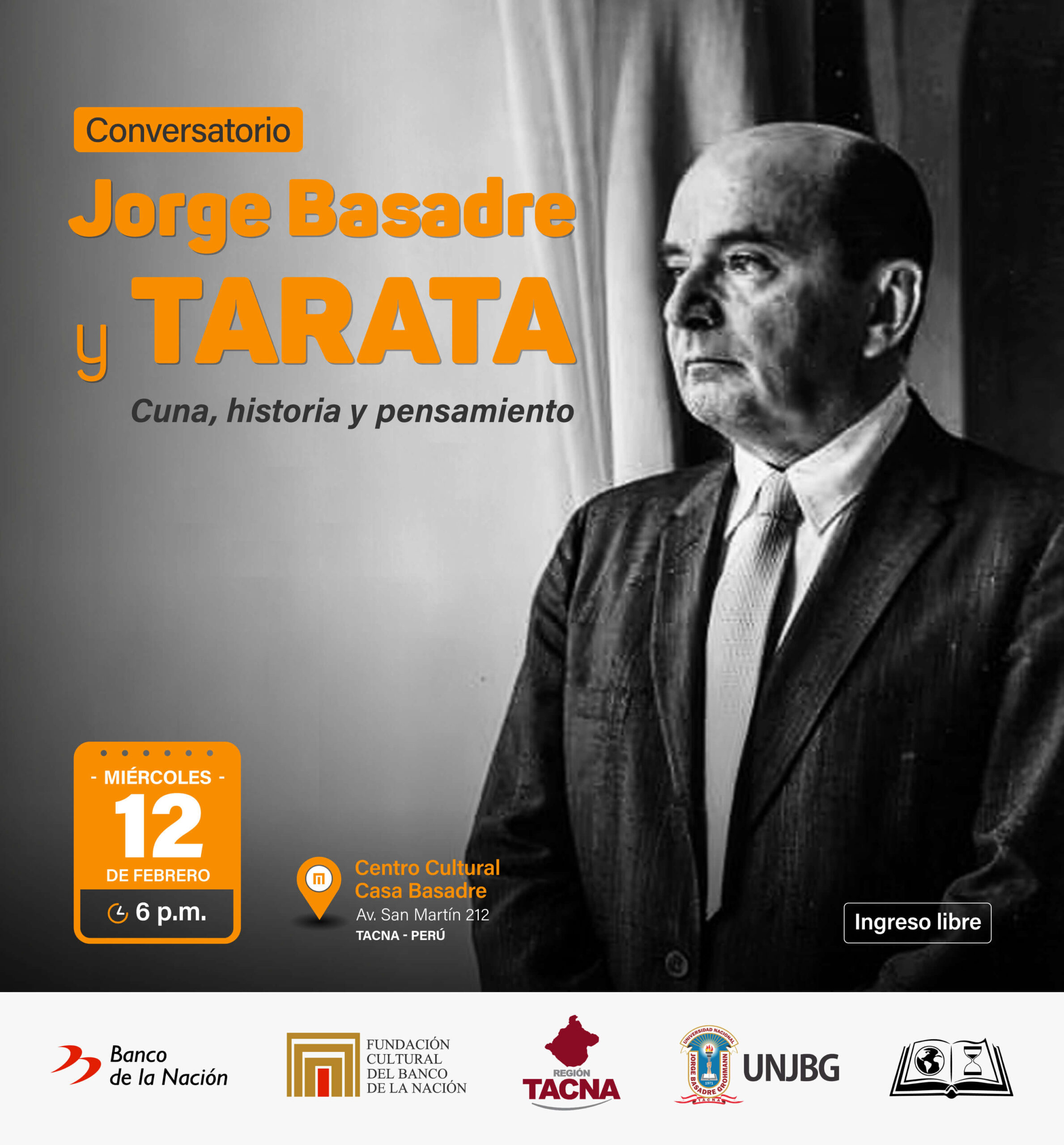 Jorge Basadre y Tarata - Fundación Cultural Banco de la Nación